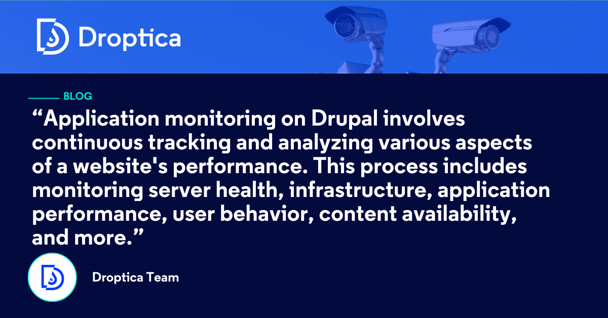 Why is Drupal application monitoring important? | Droptica